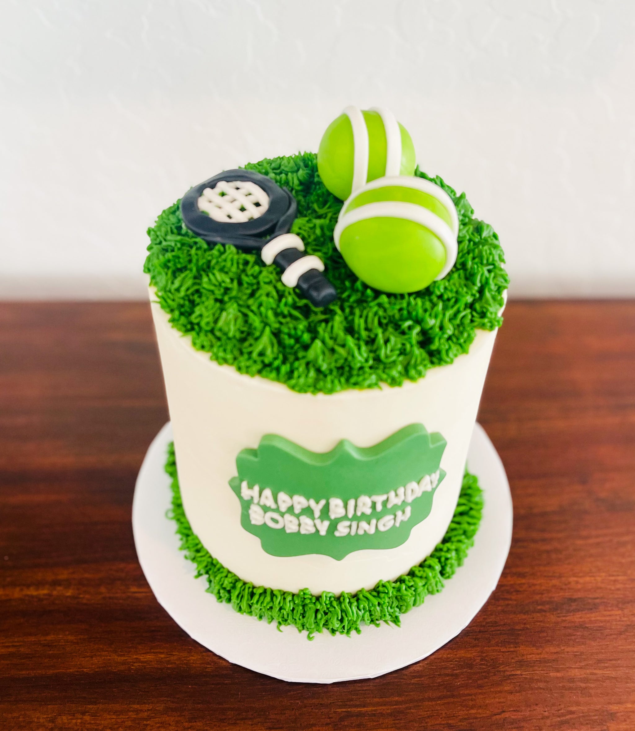 Tennis Themed Birthday Cake – Cocostreatla
